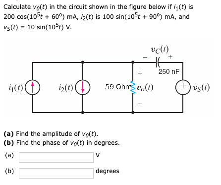 Solved Calculate volt) in the circuit shown in the figure | Chegg.com