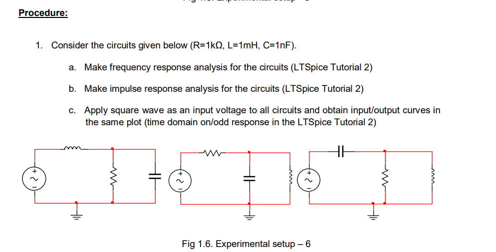 Solved 1. Consider the circuits given below | Chegg.com