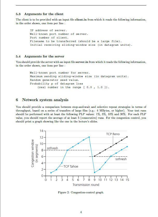 Programming Assignment Implementing a Reliable Data | Chegg.com
