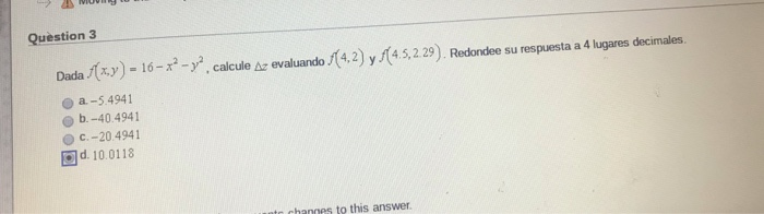 Solved 3.given f(x,y) , calculate delta z evaluating f(4,2) | Chegg.com