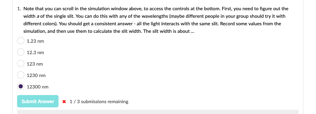 Solved The equation governing diffraction from a single slit | Chegg.com