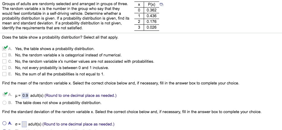 Solved Groups of adults are randomly selected and arranged | Chegg.com