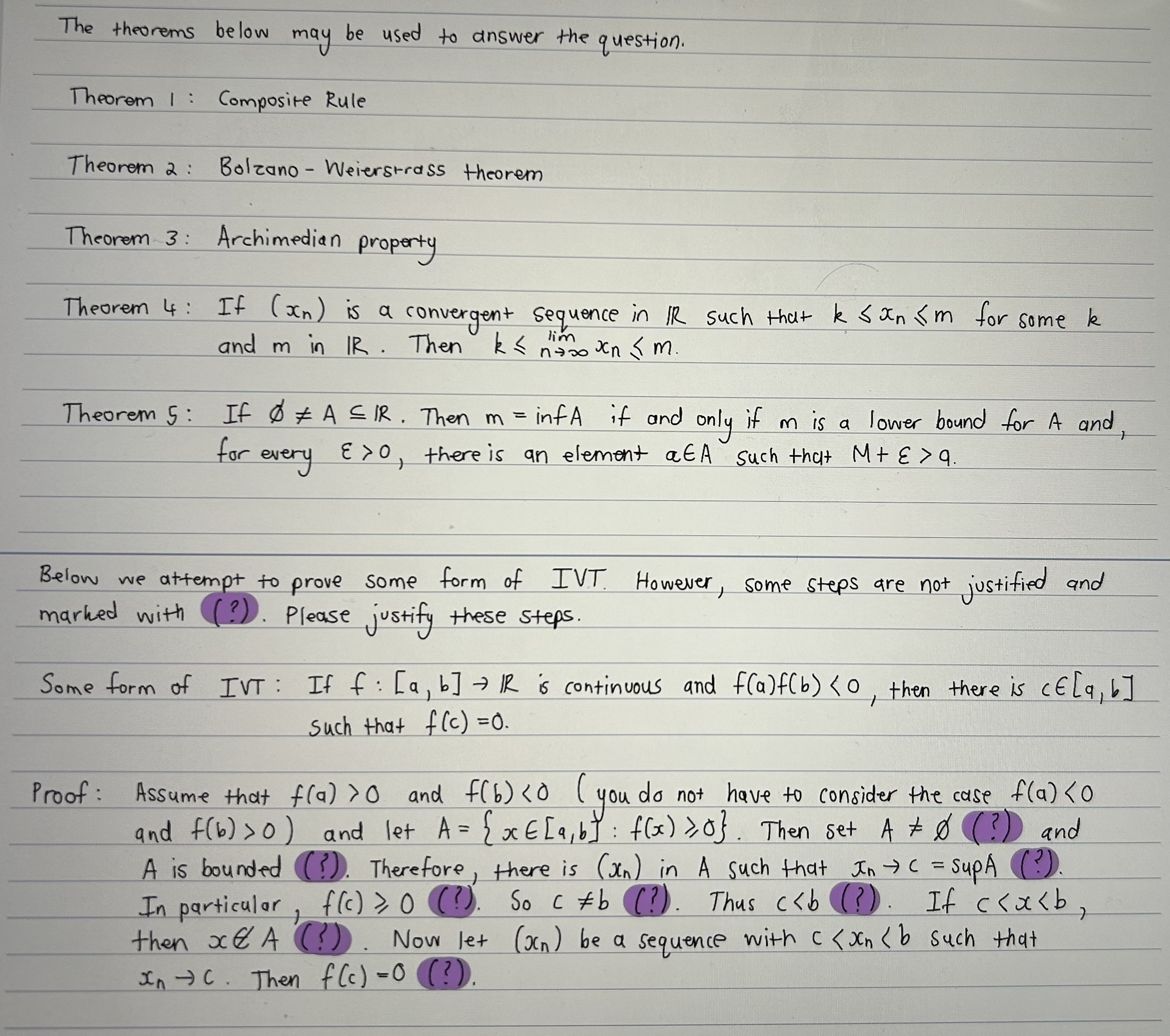 Solved Theorem 4 If Xn Is A Convergent Sequence In R Such
