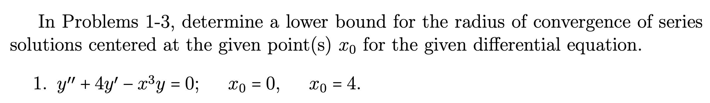 Solved Differential Equations for Applications: In Problems | Chegg.com
