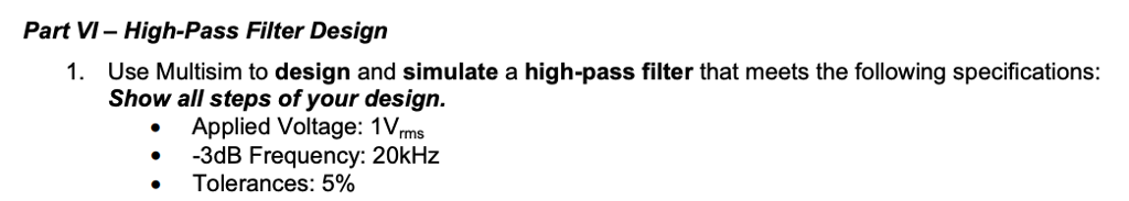 Solved I don't need the multisim simulation, I just need to | Chegg.com