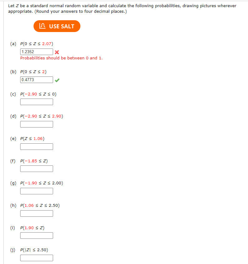 Solved Let Z be a standard normal random variable and | Chegg.com