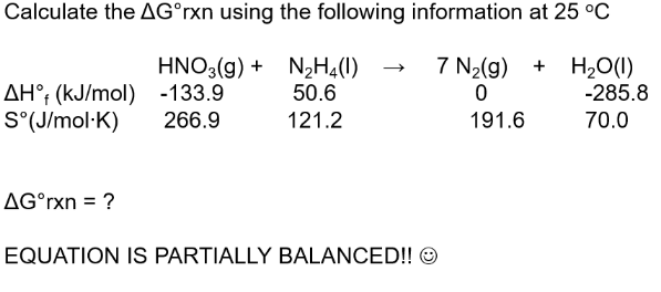 Solved Calculate the AG rxn using the following information | Chegg.com