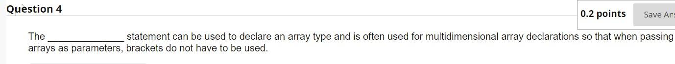Solved Question 1 0.2 point The first subscript of every | Chegg.com