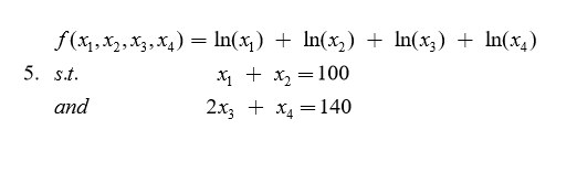 Solved Using the bordered Hessian matrix determine the | Chegg.com Solved Using the bordered Hessian matrix determine the | Chegg.com