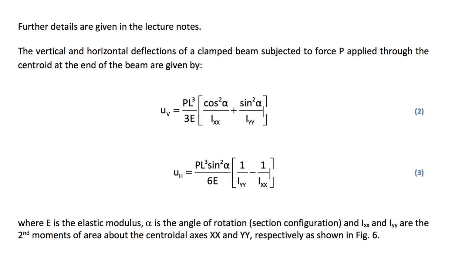 Further details are given in the lecture notes. The | Chegg.com