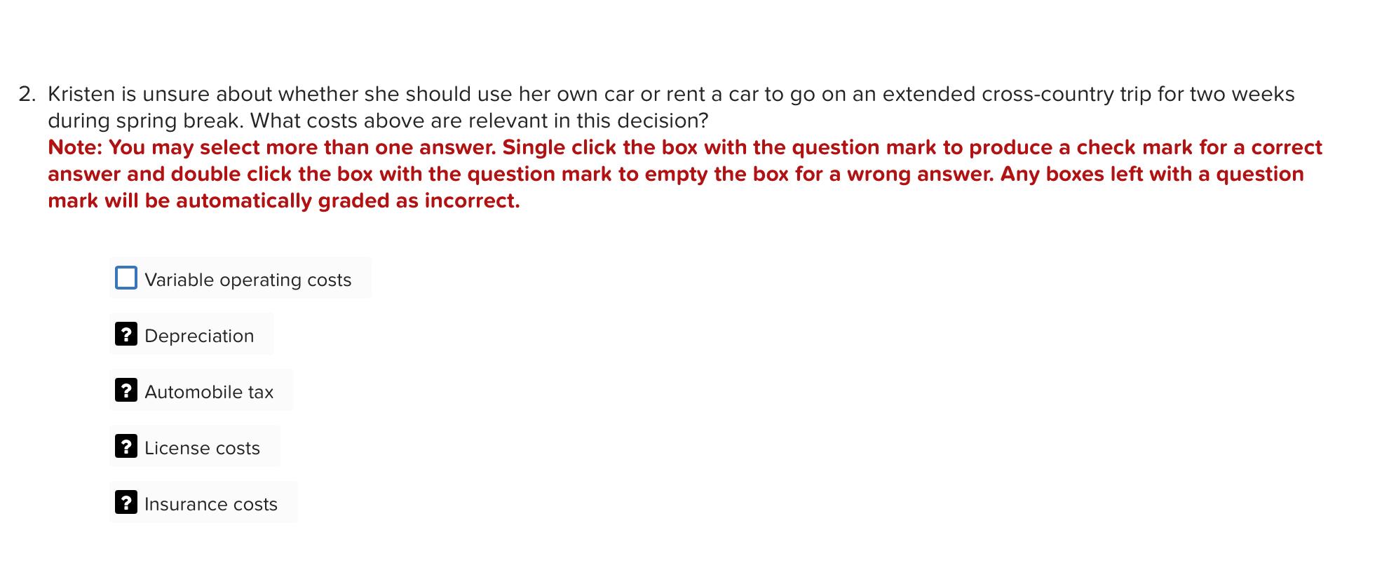Solved Exercise 6-1 (Algo) Identification of Relevant Costs | Chegg.com Solved Exercise 6-1 (Algo) Identification of Relevant Costs | Chegg.com