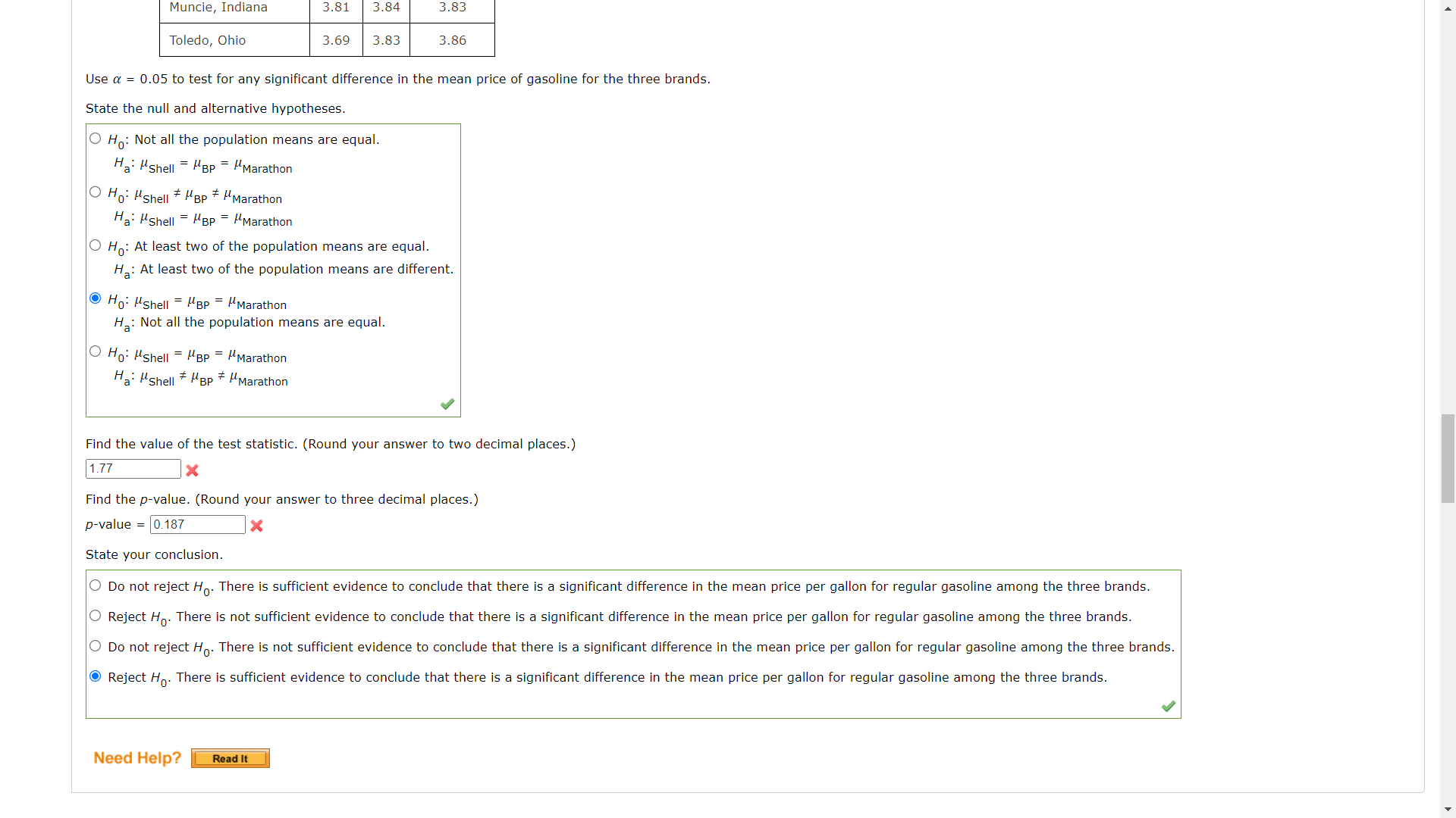 Solved DATAfile: MidwestGas You may need to use the | Chegg.com