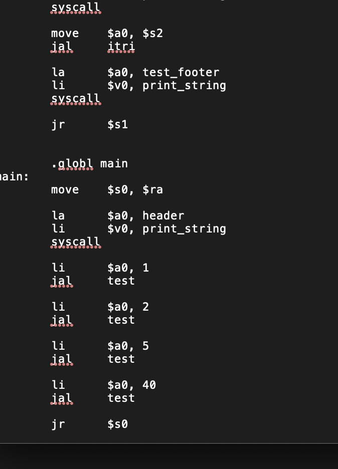 Solved In The Spim Simulator In Mips Assembly Write The