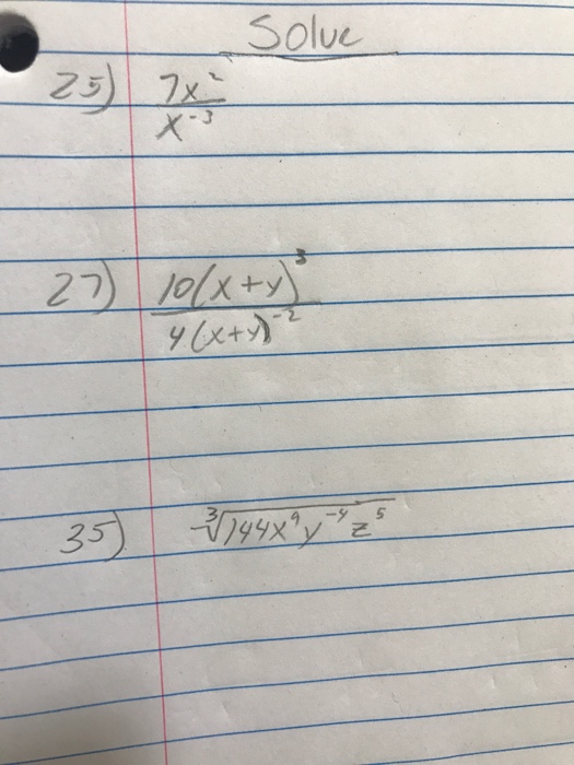 Solved Solve イ-3 3 3 | Chegg.com