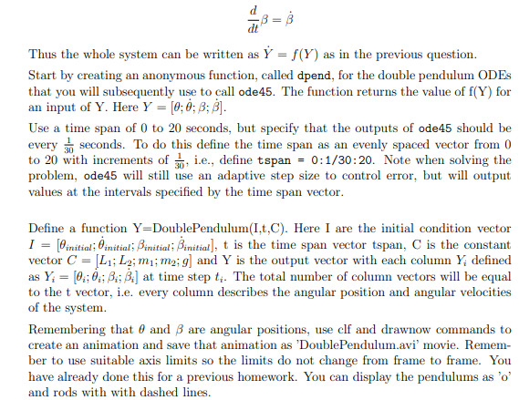 Solved Can somebody please solve this using Matlab language | Chegg.com