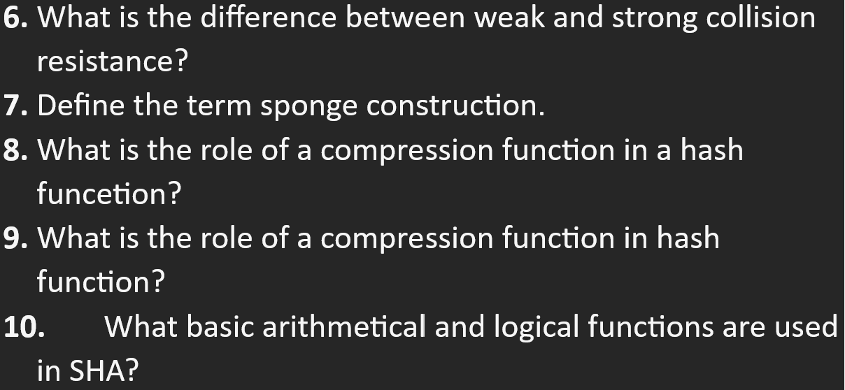 Solved 6. What is the difference between weak and strong | Chegg.com