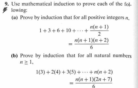 Solved Use mathematical induction to prove each of the | Chegg.com