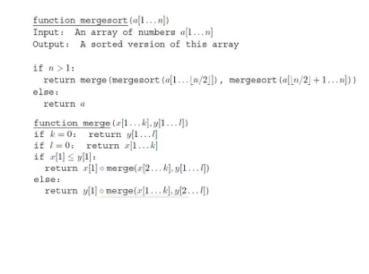 Solved The problem of sorting a list of numbers lends itself | Chegg.com