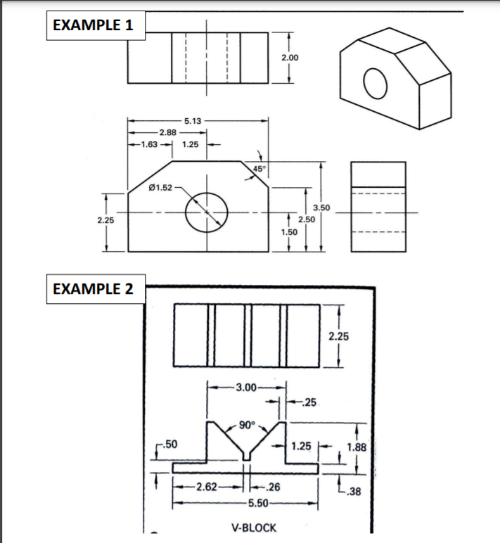 Solved Please draw the front, top, and right side view of | Chegg.com