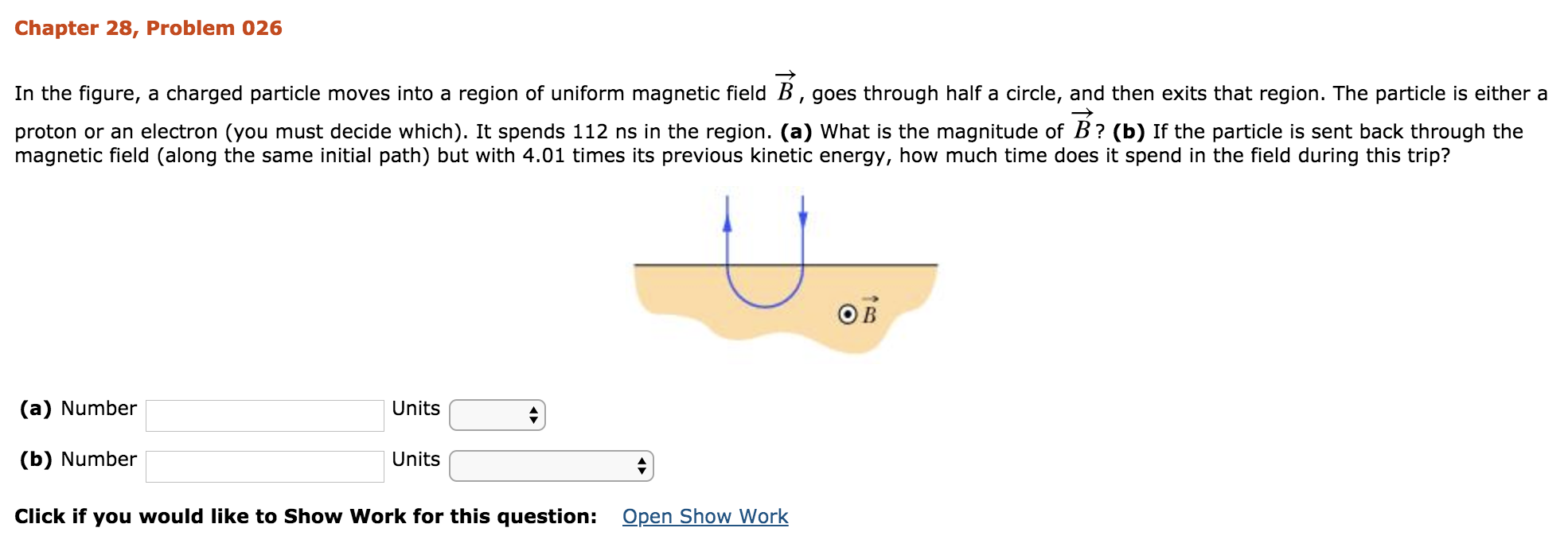 Solved Chapter 28, Problem 026 In the figure, a charged | Chegg.com
