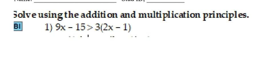 Solved Solve using the addition and multiplication | Chegg.com
