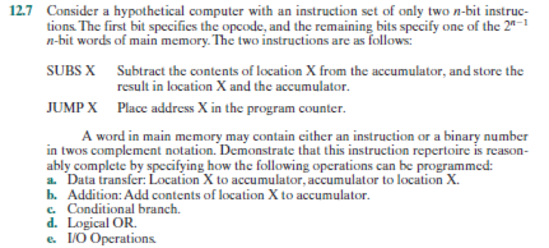 Solved 17 Consider a hypothetical computer with an | Chegg.com | Chegg.com