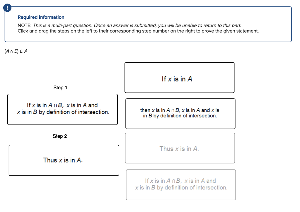 Solved Required information NOTE: This is a multi-part | Chegg.com
