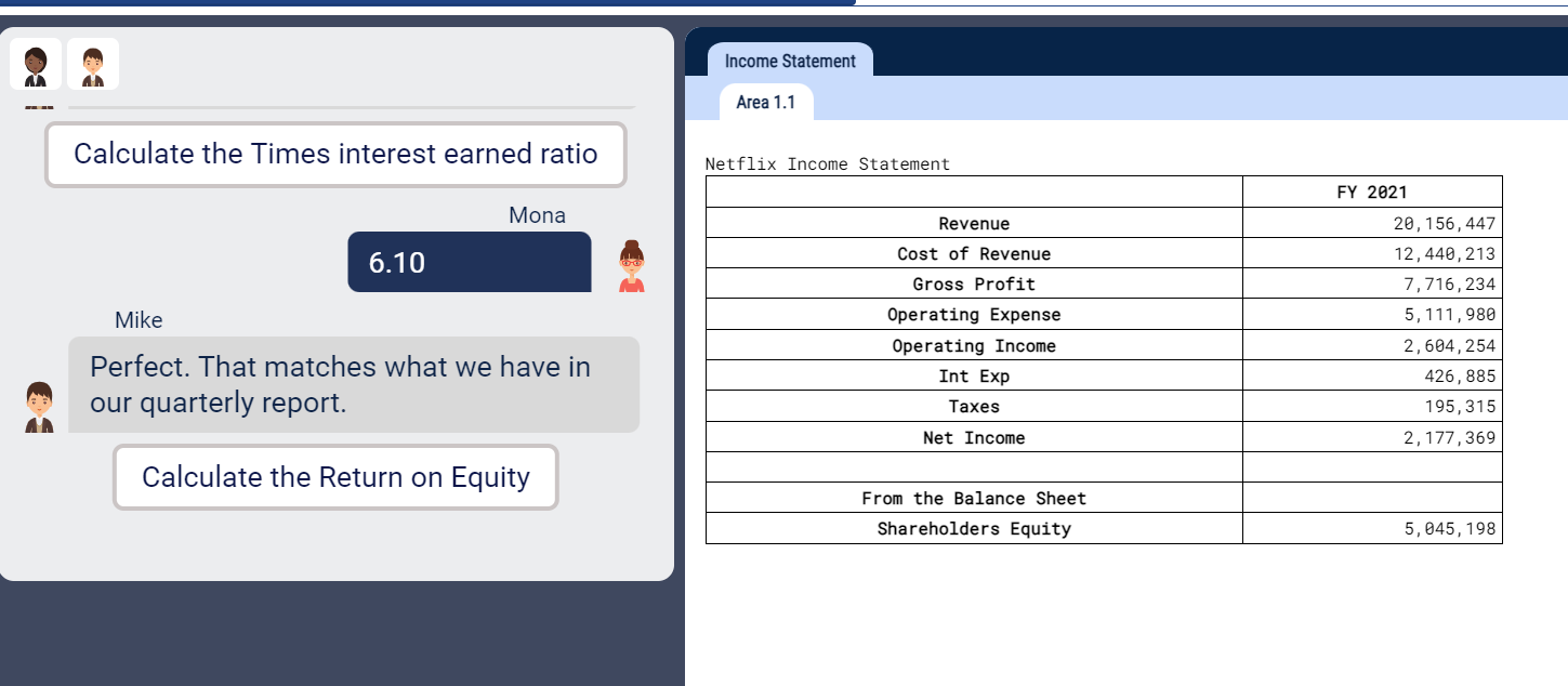Solved Mona Mike Perfect. That matches what we have in our | Chegg.com