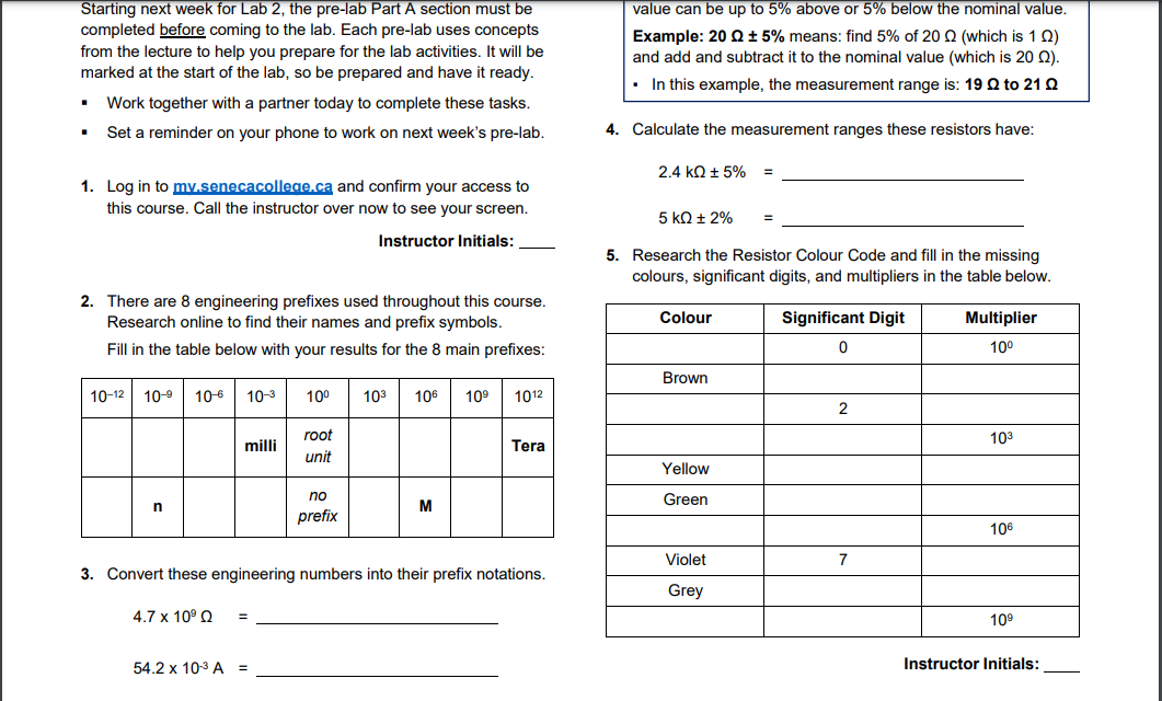 Solved Starting next week for Lab 2, the pre-lab Part A | Chegg.com