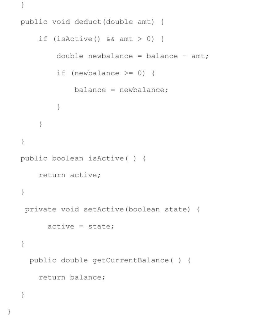 Solved Given: class ProgramTest { public static void | Chegg.com