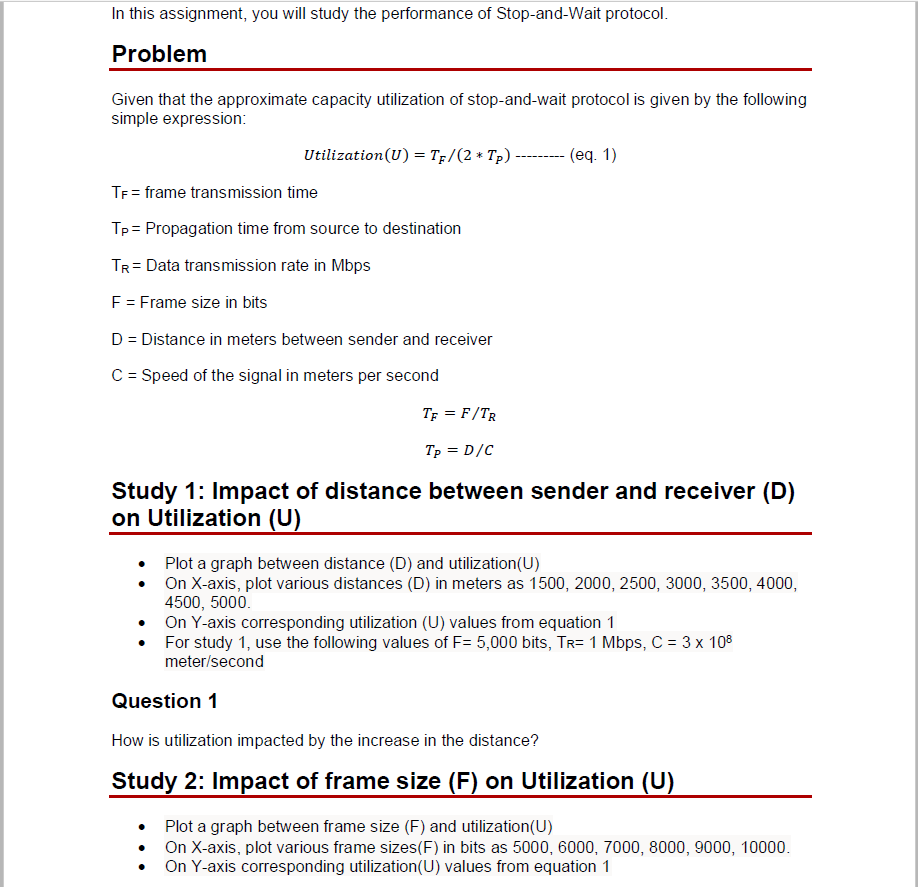 Solved In this assignment, you will study the performance of | Chegg.com