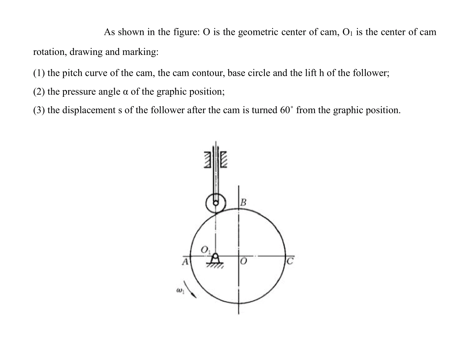 Solved As shown in the figure: O is the geometric center of | Chegg.com