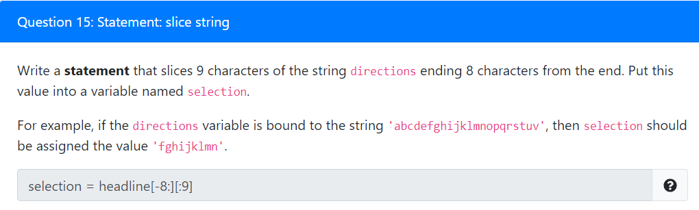 Solved Question 13: Expression: Lists produced by split | Chegg.com