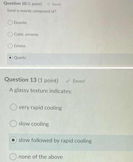 Solved Question 11 (1 point) Saved The temperature from | Chegg.com