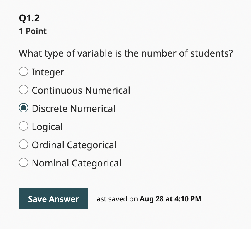 Solved The following questions address the following data | Chegg.com