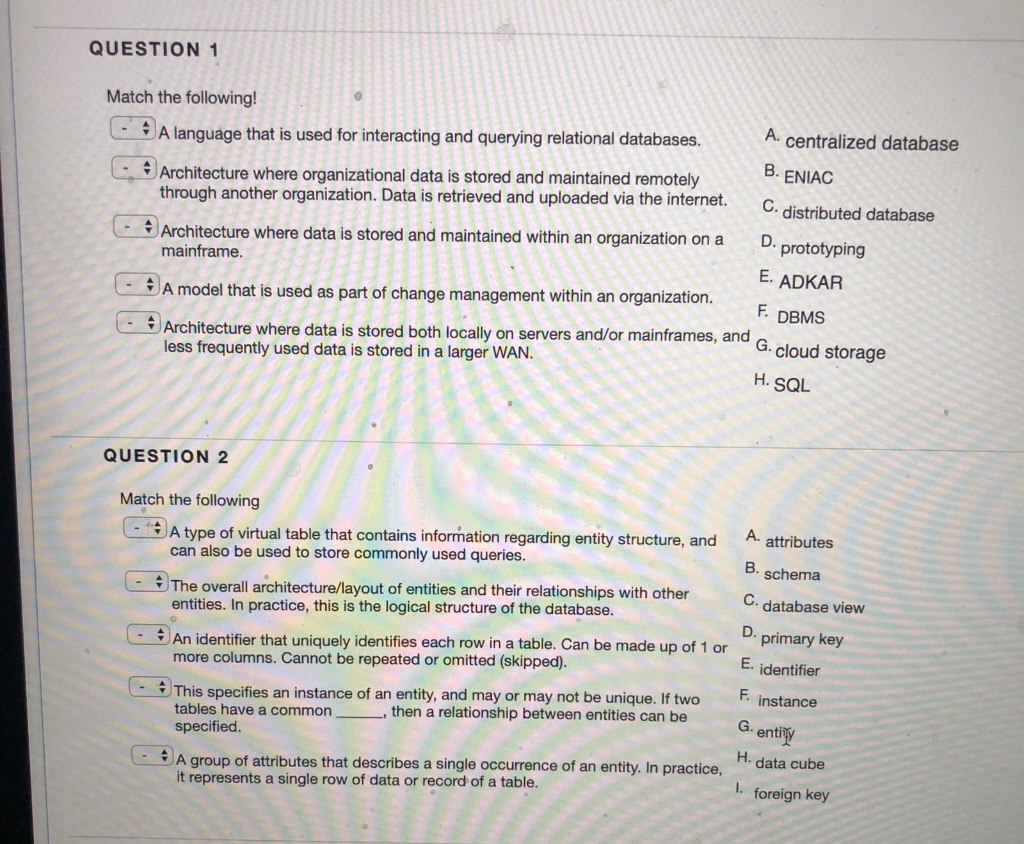 Solved QUESTION 1 Match the following! c. A language that is | Chegg.com