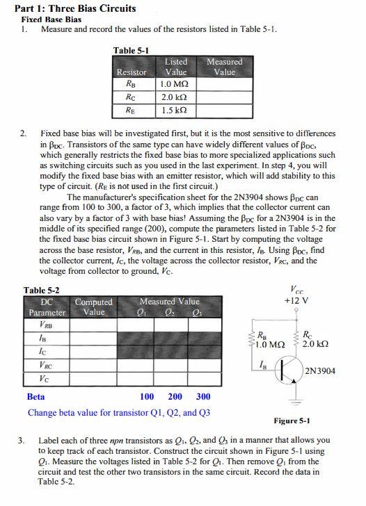 Solved Lab_05: Transistor_Bias_Circuits: LTspice_SIMULATION | Chegg.com