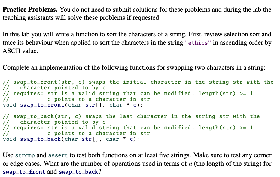Solved Practice Problems. You do not need to submit | Chegg.com