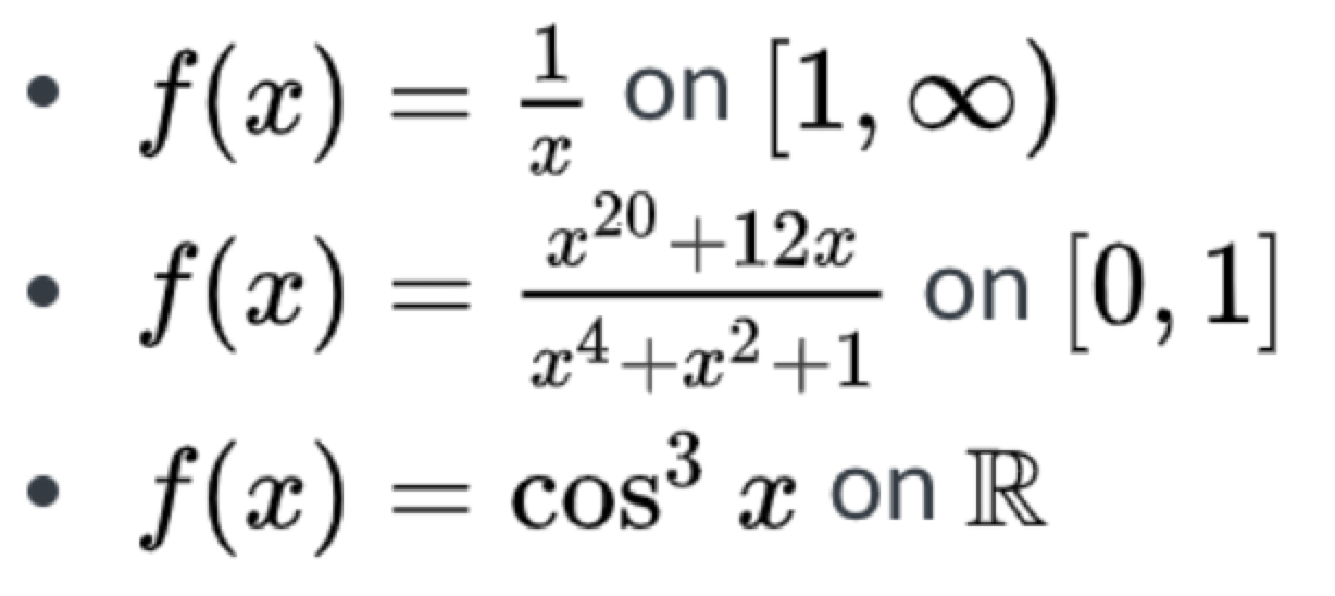 Solved Determine if the following functions are uniformly | Chegg.com