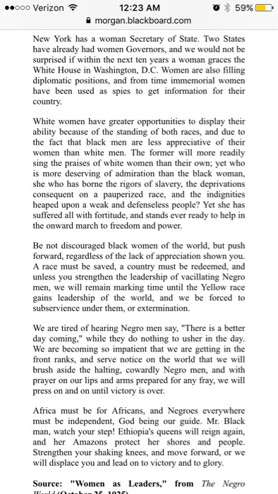 Compare and contrast three primary sources: Sojourner | Chegg.com