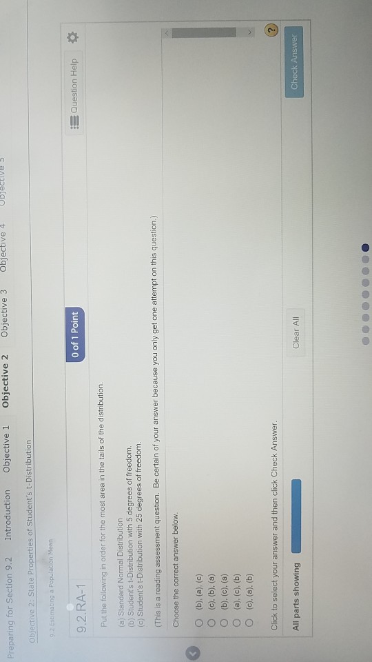 Solved Preparing for Section 9.2 Introduction Objective 1 | Chegg.com