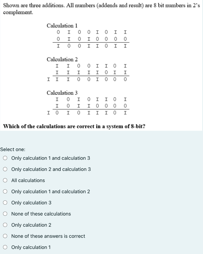Solved Shown are three additions. All numbers (addends and | Chegg.com