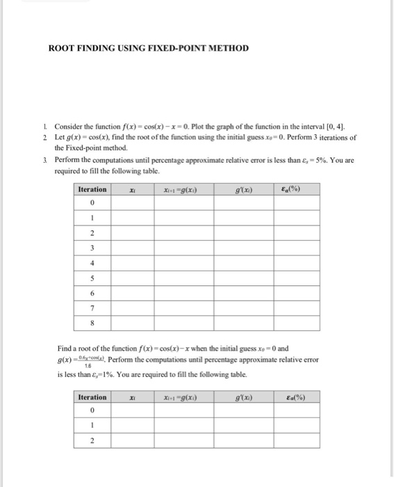 Solved solve using matlab codes with numerical methods , i | Chegg.com