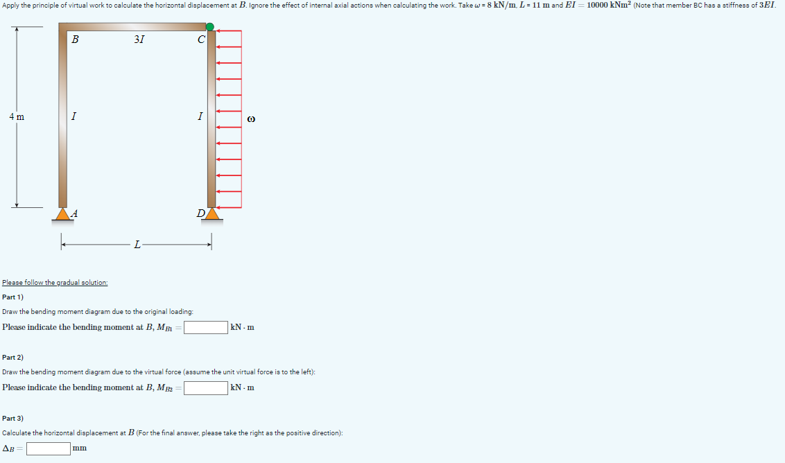 Solved Please follow the gradual solution: Part 1) Draw the | Chegg.com