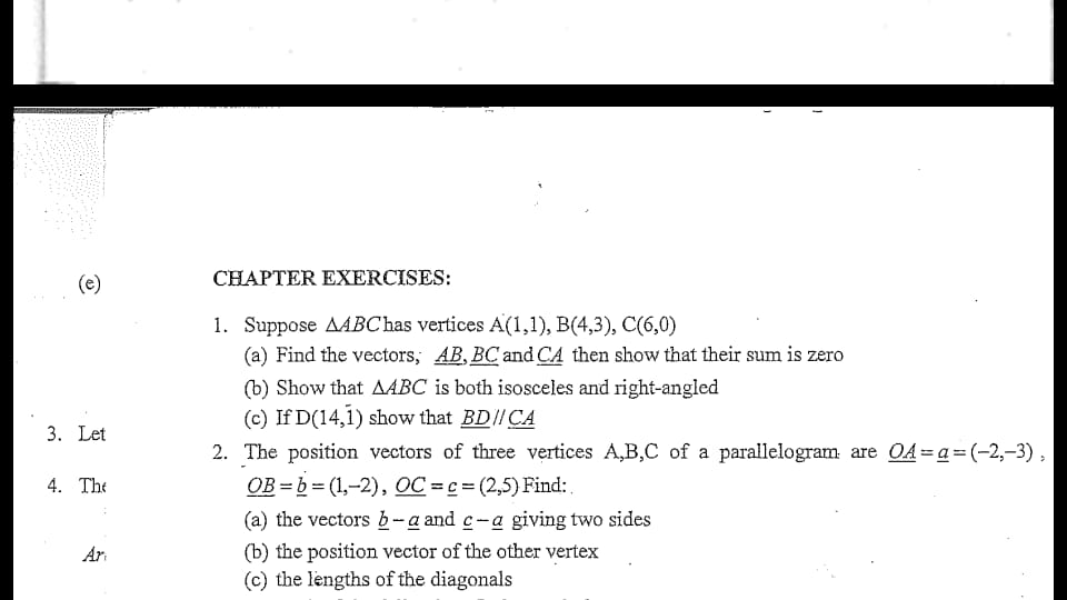 Solved CHAPTER EXERCISES: 1. Suppose AABC has vertices | Chegg.com