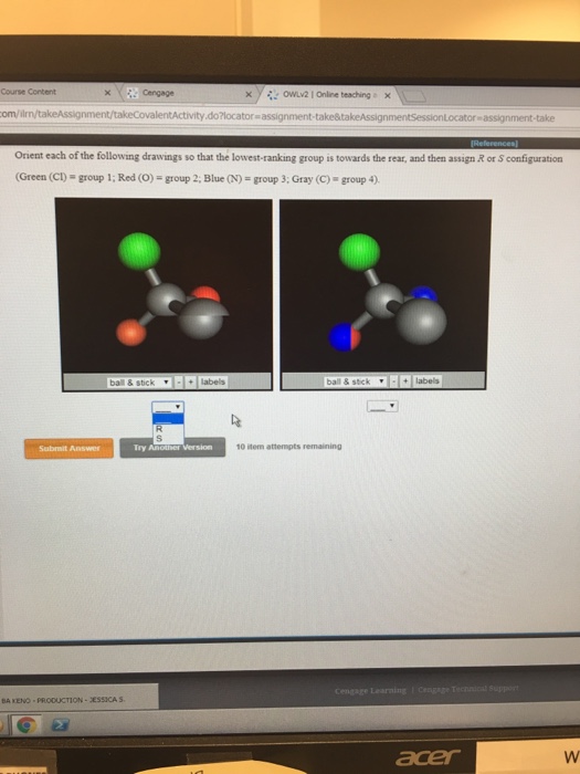 Solved Set #1: Are these two structures the same or | Chegg.com