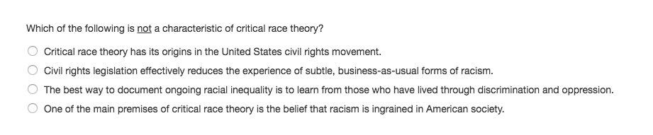 Solved Which of the following is not a characteristic of | Chegg.com