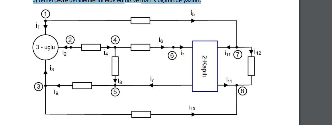 Solved Draw the circuit graph for the circuit in the figure. | Chegg.com