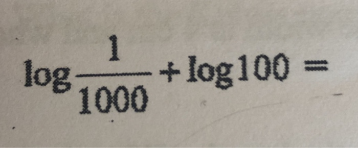 Solved log 1000+log100 8 | Chegg.com