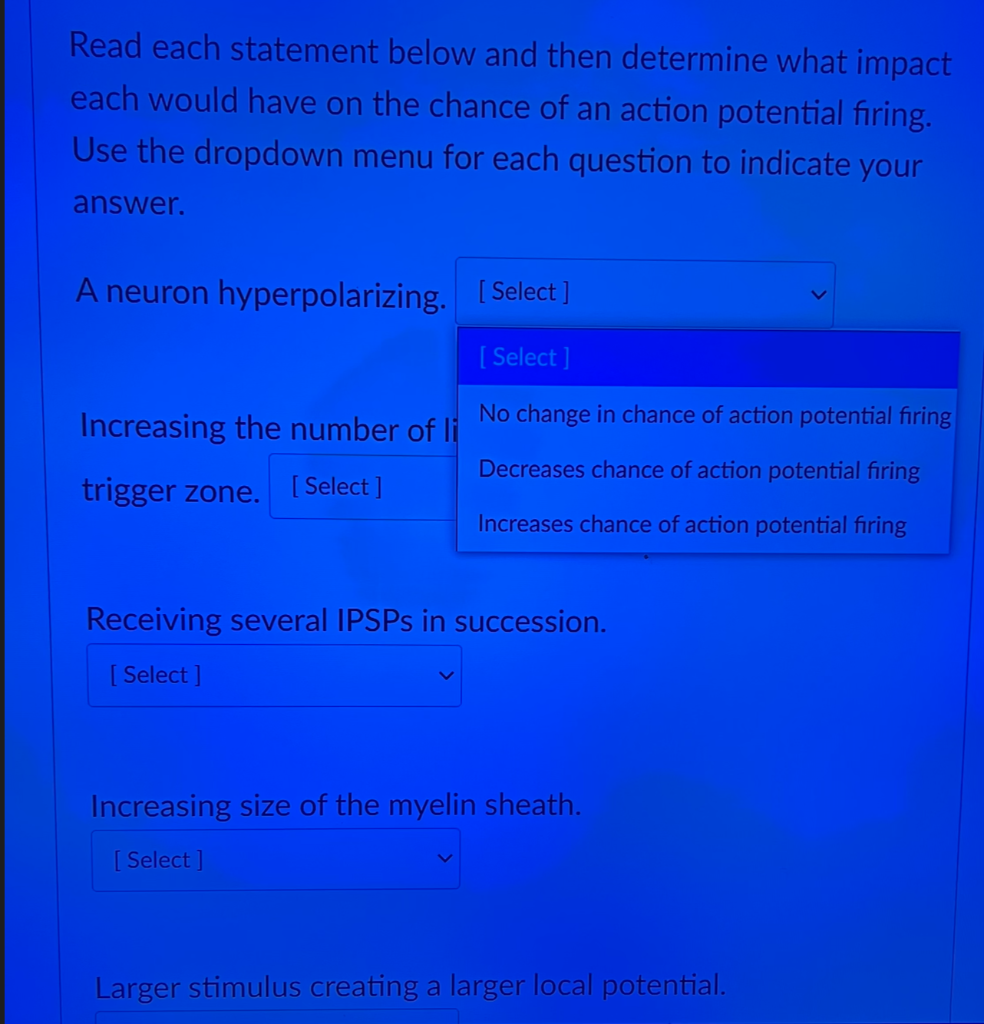 Solved Read each statement below and then determine what | Chegg.com